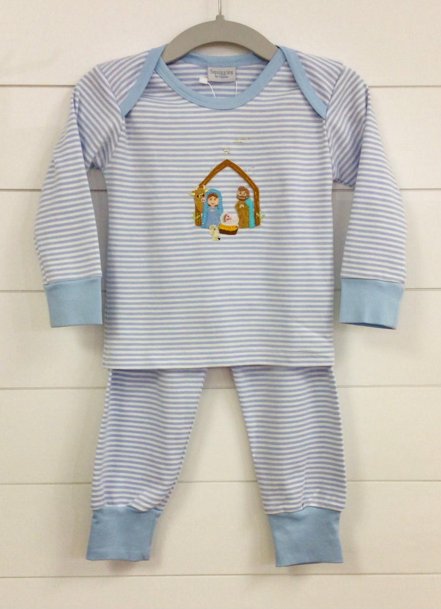 Nativity Pajama Set – Addie Lou Blu