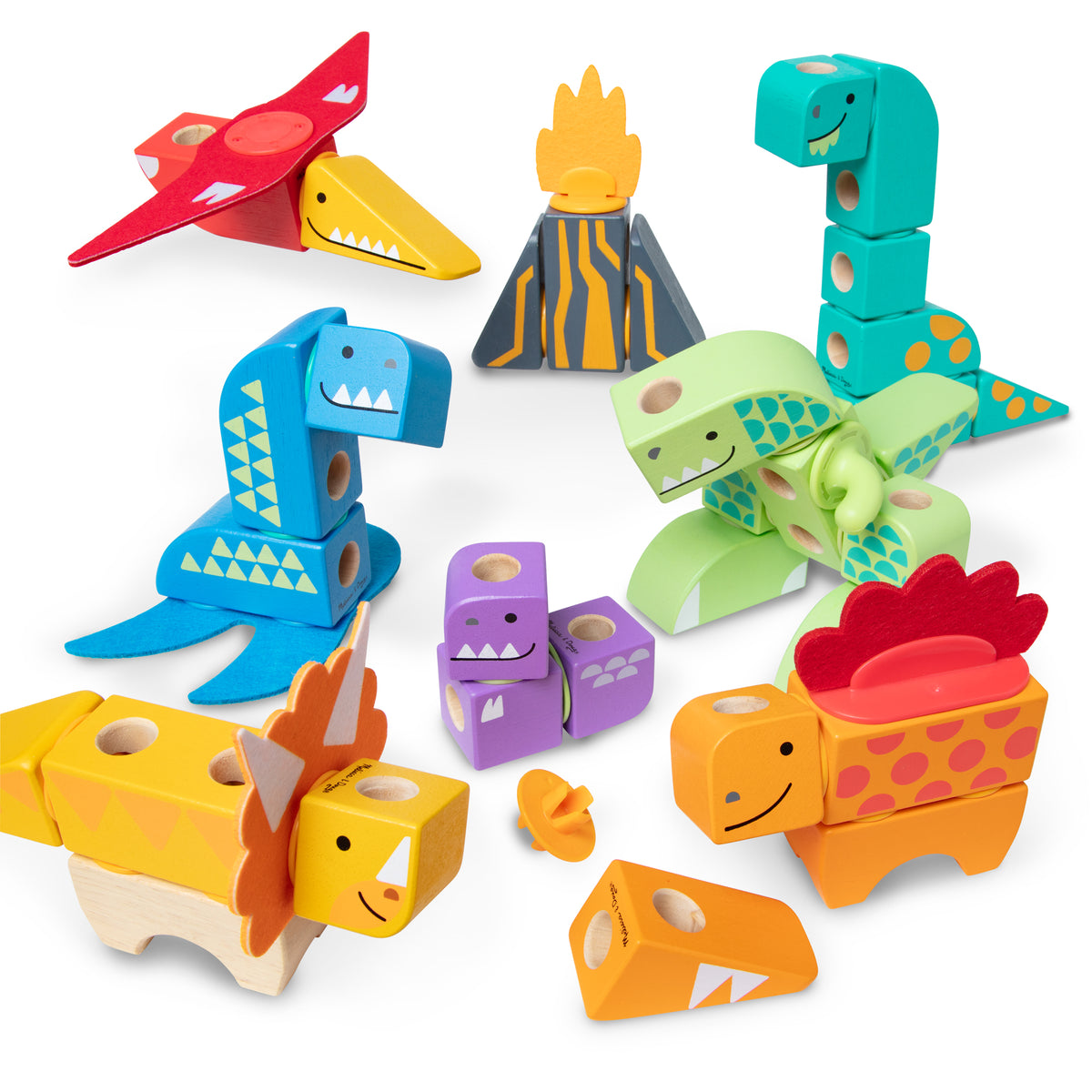 Blockables Dino Play Set – Addie Lou Blu